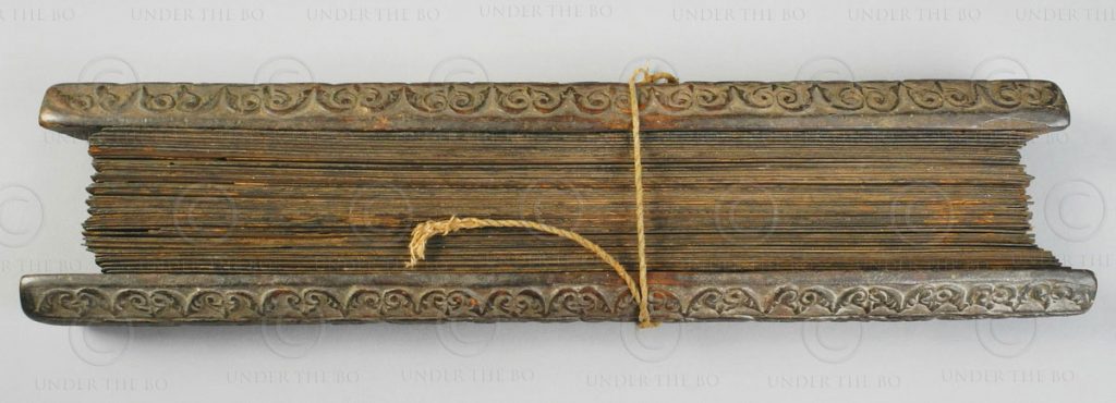 Bali lontar book ID81. Bali or Lombok, Indonesia.