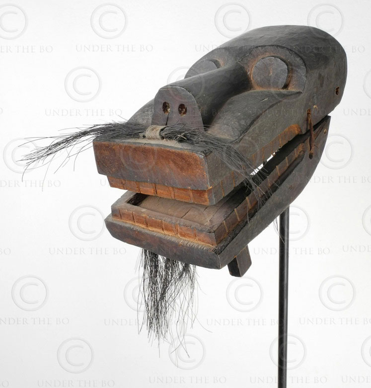 Borneo Bidayuh mask BO209B. Bidayuh Dayak culture, Sarawak, Borneo ...