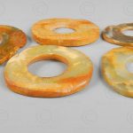 Chinese jade coins C97. Neolithic China.