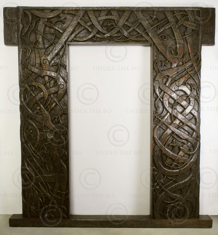 Viking door frame 16FV1. Under the Bo workshop. - Under the Bo