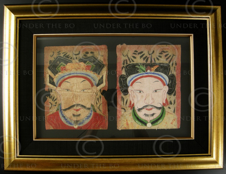 Yao paper masks YA151C. Lantien Yao minority. Laos or Southern China ...