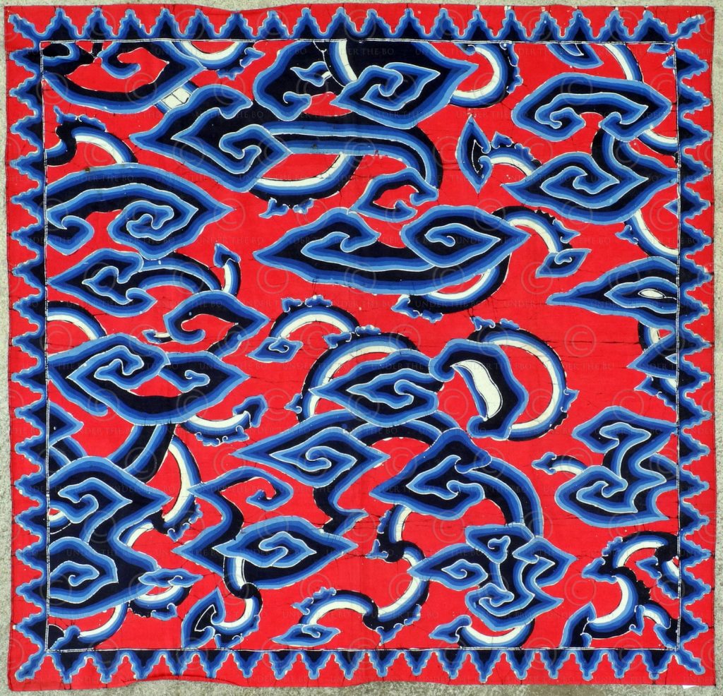 Nappe batik Cirebon ID15A. la ville de Cirebon sur la côte nord-west de ...