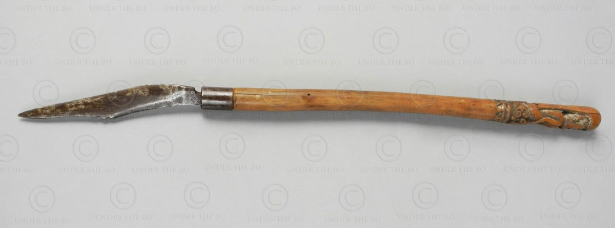 Iban small knife BO259A. Iban Dayak culture, Sarawak or West Kalimantan ...