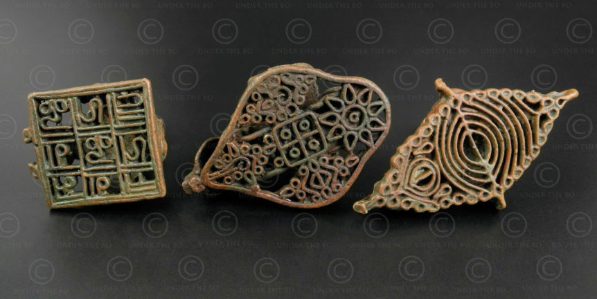 Hindu bronze body stamps IN693. India.