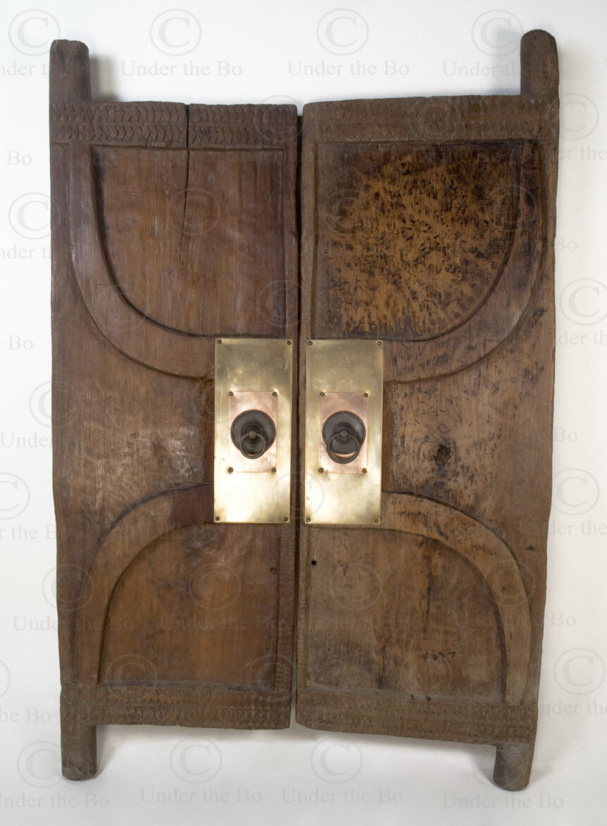 Naga door panels NA2-06. Sema tribe, Nagaland state, Eastern India.